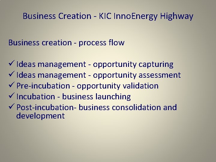 KIC Inno Energy SE CC Poland Plus Business