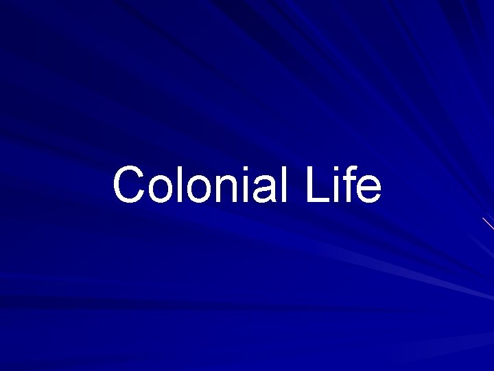 Colonial Life Part 1 Governing English Parliament Magna
