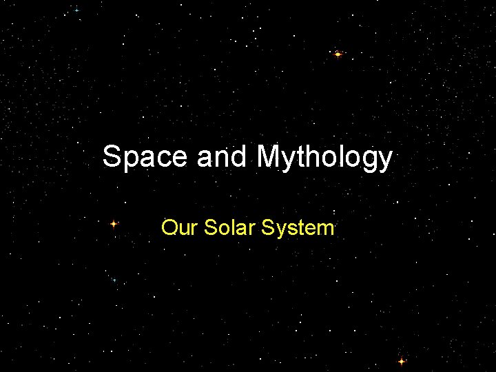 Space and Mythology Our Solar System Vulcan Every