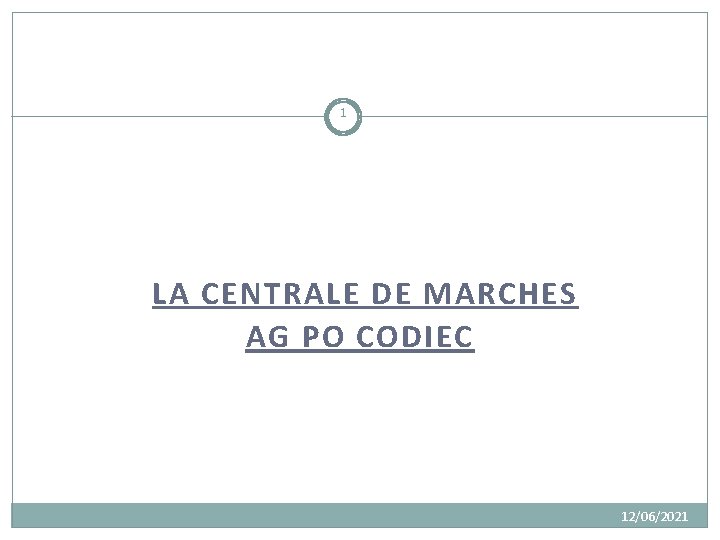 La Centrale Des Marche