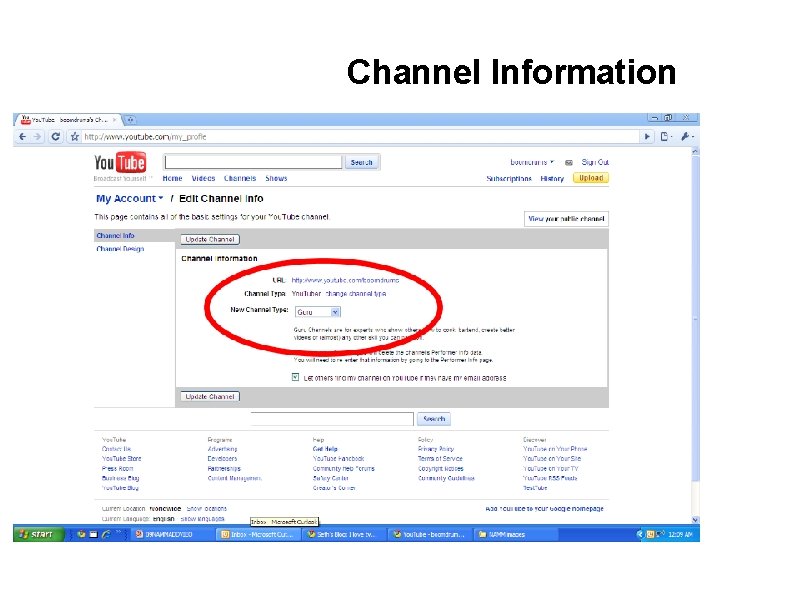 The Power of You Tube Course Title The