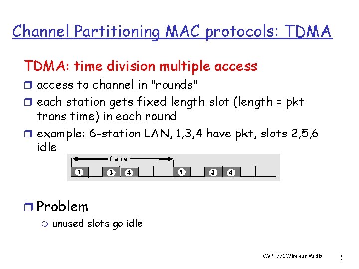CMPT 771 Internet Architecture and Protocols Wireless Basics