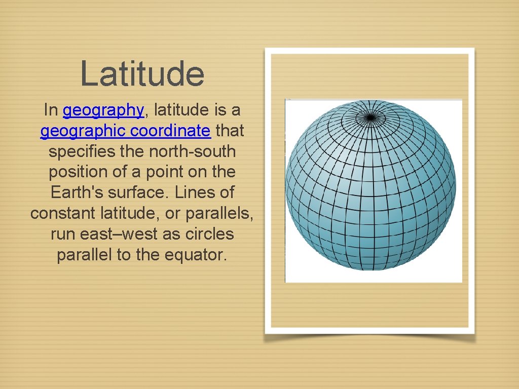 Terrestrial Biomes Biomes are climatically and geographically defined
