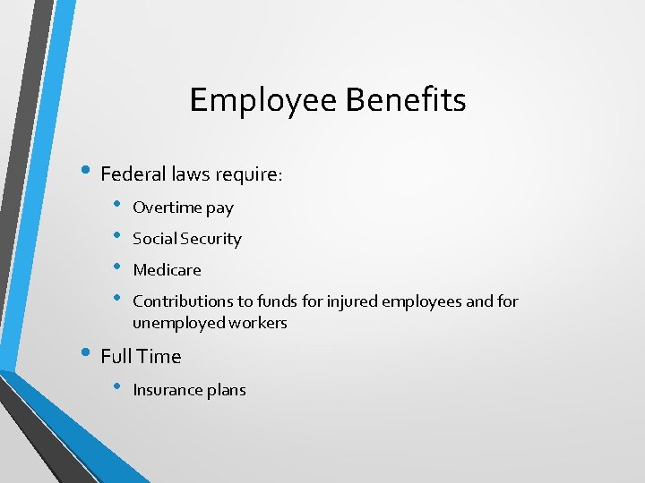 Managing Human Resources Part 2 Learning Goals Describe