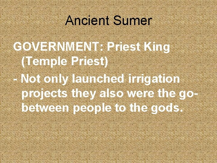 Mesopotamia First Civilization Sumer Basic Geography Land between