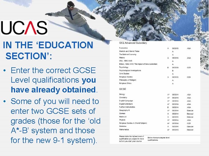 HOW TO FILL IN YOUR UCAS APPLICATION APPLY