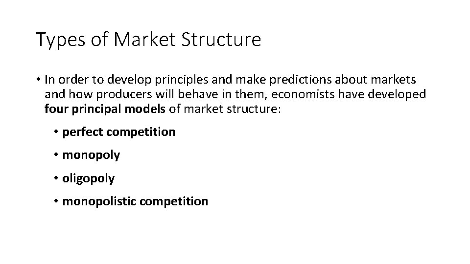 Market Structures AP Microeconomics Module 3 Dannie Mc