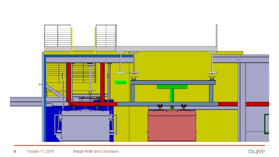 Bridge Width and Layout of Cold Boxes Underground
