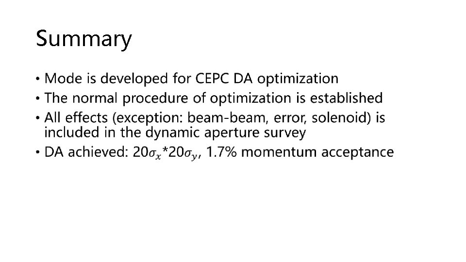Dynamic Aperture Optimization of storage ring based colliders