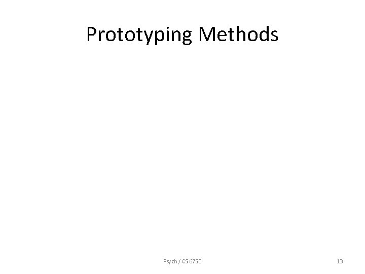 Rapid Prototyping Sketches storyboards mockups and scenarios Agenda