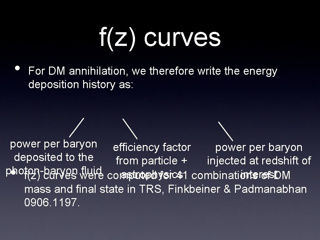 Signatures of Energy Injection in the CMB Rutgers
