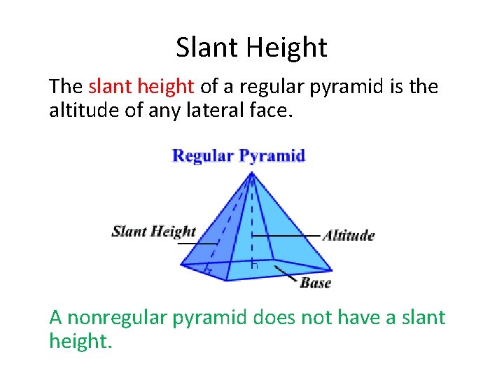 12 3 Surface Area of Pyramids and Cones