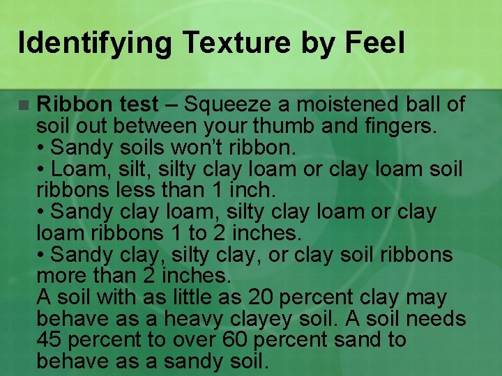Growing Plants The Soil Profile What is Soil