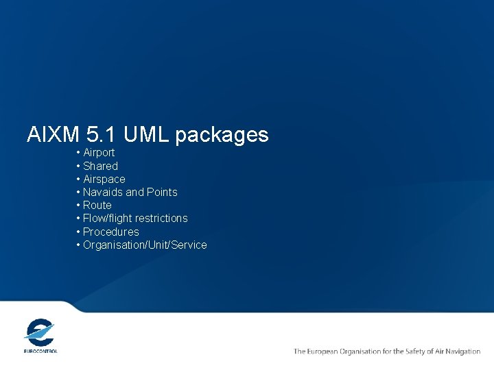 AIXM 5 1 UML packages Airport Shared Airspace