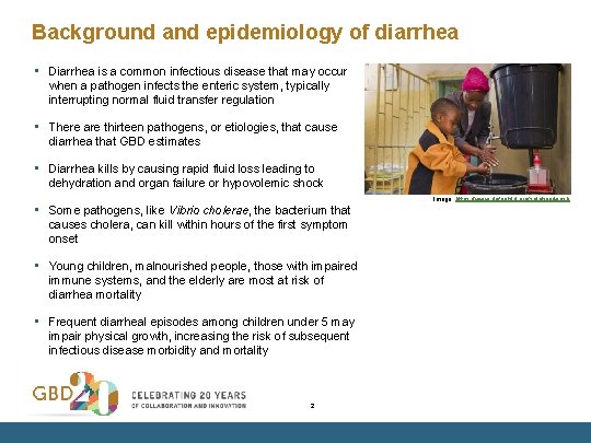 Case study Diarrhea GBD 2016 Edition Bobby Reiner