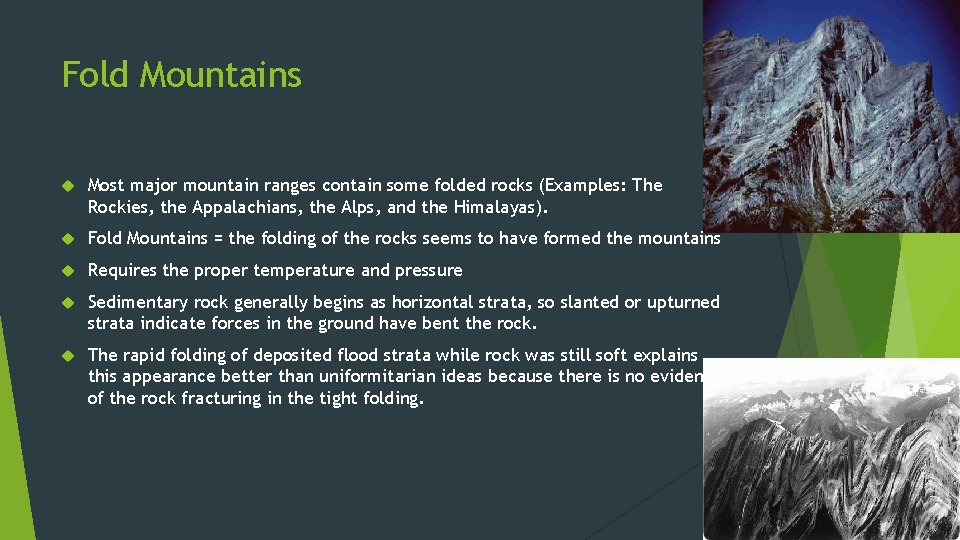 Types of Mountains Introduction Mountains have a variety