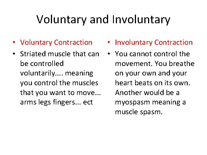 8 th grade Health Unit Muscles and Skeletal
