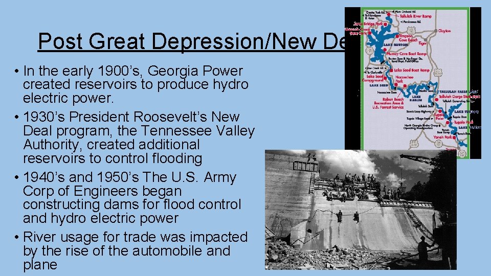 Historical Importance of Water Georgias Lakes Georgias lakes