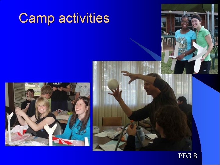 How to Plan a Physics Camp Billanook College