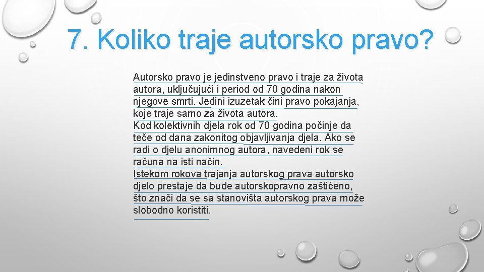 AUTORSKA PRAVA NA INTERNETU 1 to je autorsko