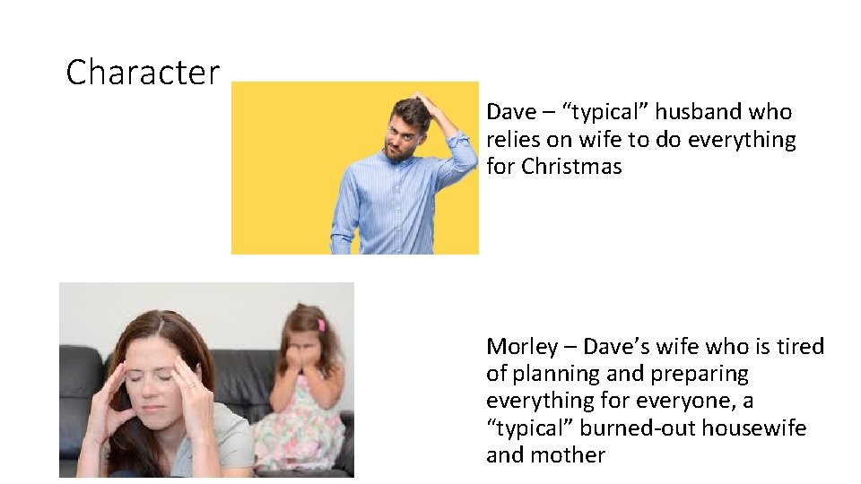 Significance of the title Dave the protagonist cooks