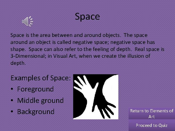 Elements of Art Picture Quiz High school 9