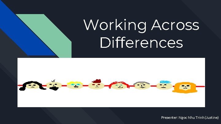 Working Across Differences Presenter Ngoc Nhu Trinh Justine
