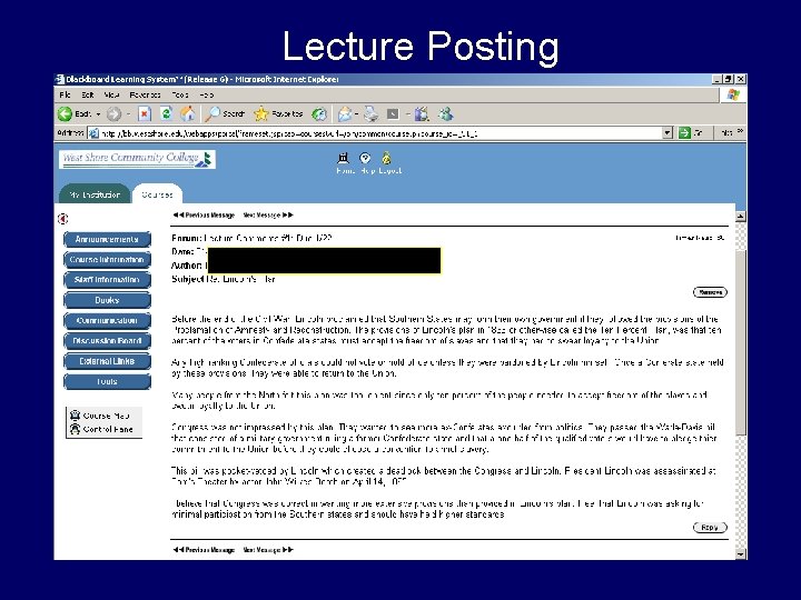 Using the Web and other Creative Teaching Strategies