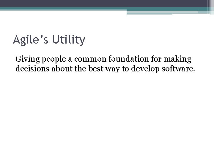 Agile Adjective Able to move quickly and easily