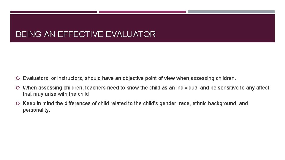 CHAPTER 7 ASSESSING AND EVALUATING CHILDRENS LEARNING NATICIA