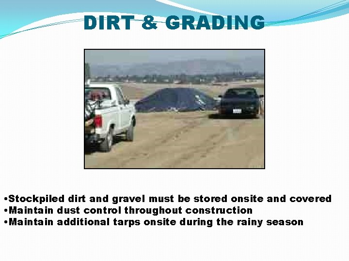 Small Urban Single Family Construction Site BMPs Perimeter