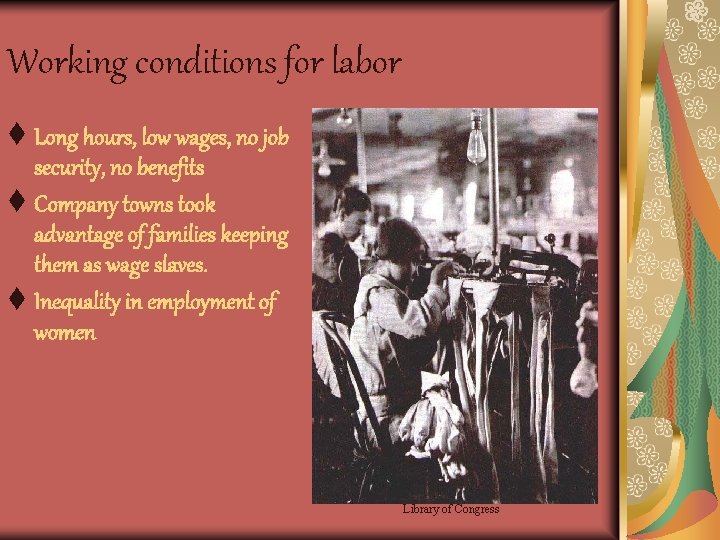Solving the social problems of immigration urbanization and