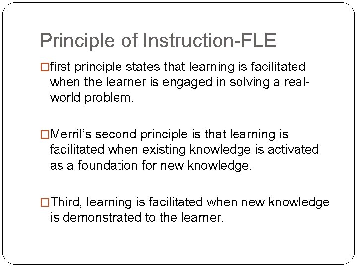 Designing Effective Instruction Sitti Aminah Binti Bakri 2012553531