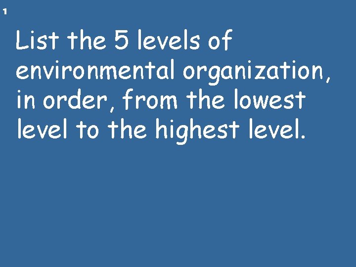 Chapter 18 Review Ecology Cycles of Matter Biomes