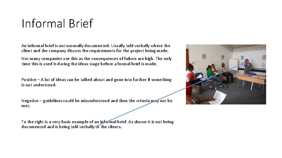 Briefs Competition Brief Competition briefs have a short