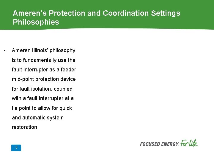 ADVANCED FUSESAVING TECHNIQUES Tamer Rousan October 12 2015