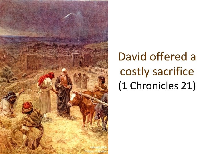 Abraham was willing to sacrifice his son Isaac