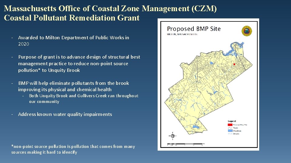 Algerine Corner Best Management Practice BMP Proposed Design