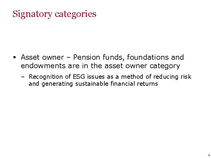 United Nations Principles for Responsible Investment UNPRI Initiative