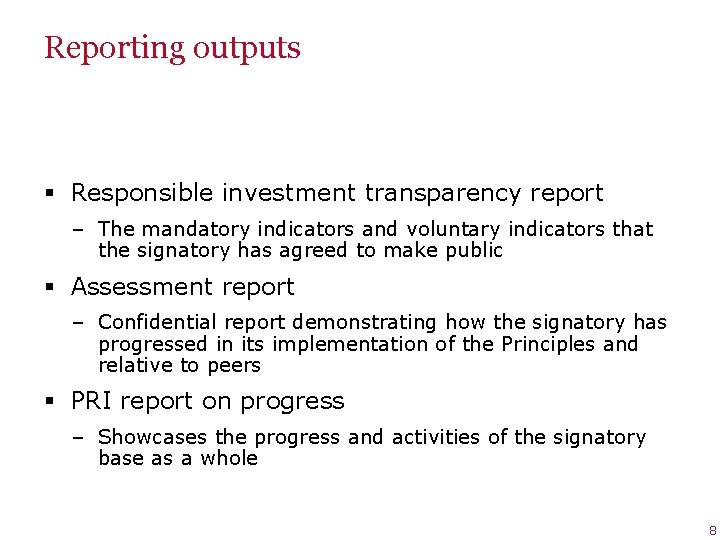 United Nations Principles for Responsible Investment UNPRI Initiative