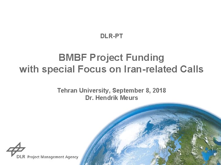 DLRPT de Chart 1 DLR Project Management Agency