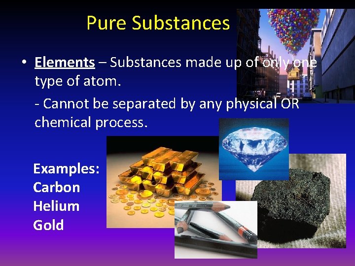 Classification of Matter 2014 2015 Classification of Matter