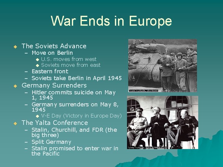 Fighting World War II Chapter 24 Sections 2