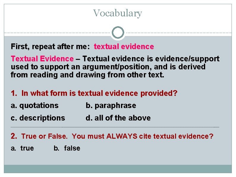 Writing an Expository Paper Day 2 Objective Students
