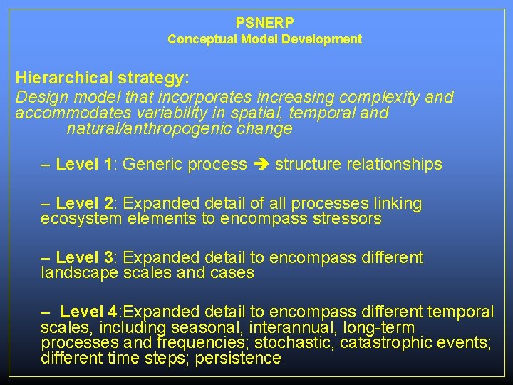 NEARSHORE the critical concentrated estuarine and shoreline interface