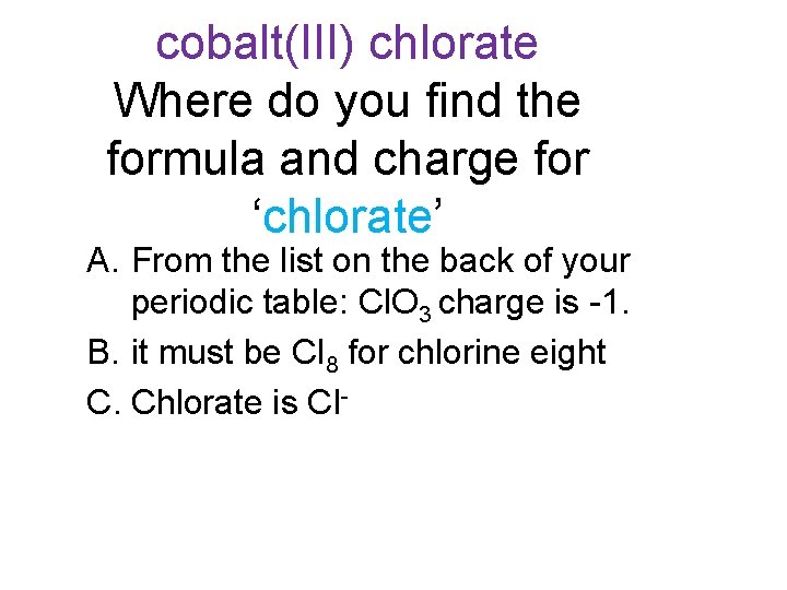 Warmup write out the answer Identify these compounds