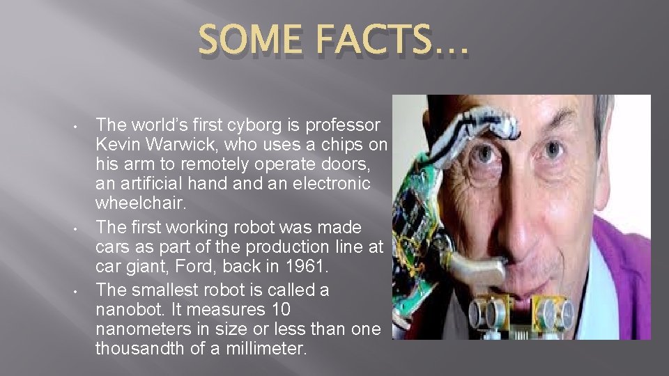 Robo camp MANAGEMENT INFORMATION SYSTEM Presentation on Robots