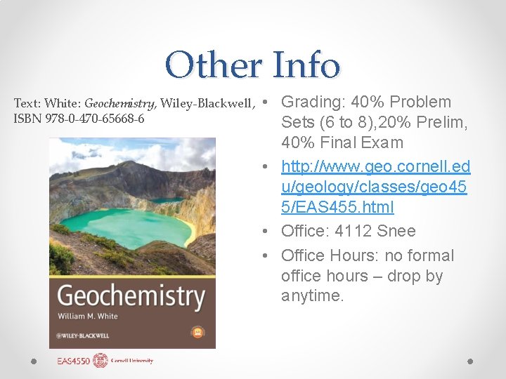 Thermodynamics Systems Equilibrium Energy Lecture 1 Why geochemistry