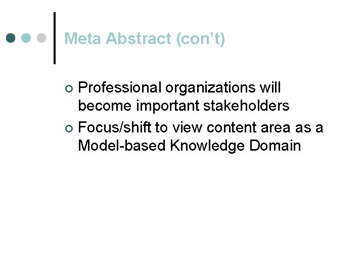 The Science Behind the Art of Teaching a