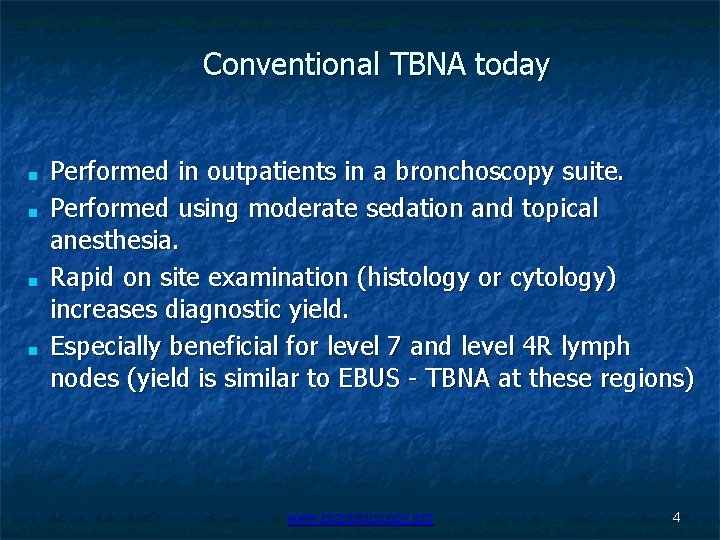 Fundamentals of Flexible Bronchoscopy Conventional Transbronchial ...